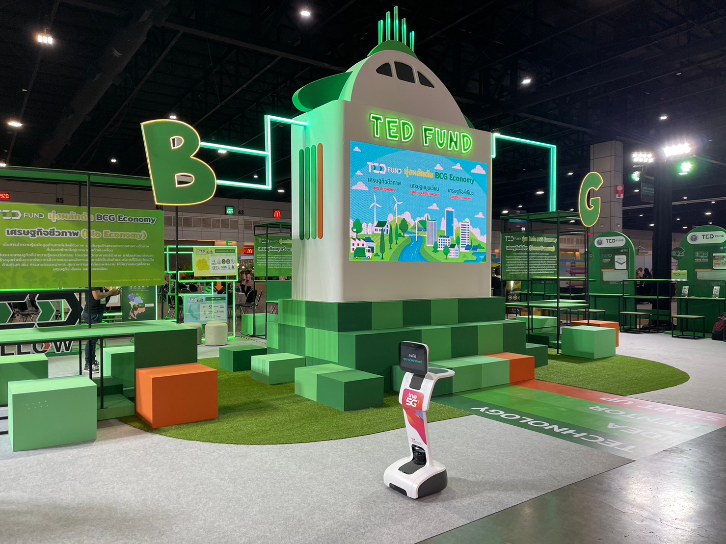 หุ่นยนต์บรรณารักษ์ มข. (Librarian Bot) ร่วมแสดงในงานเทคโนโลยีและ ...